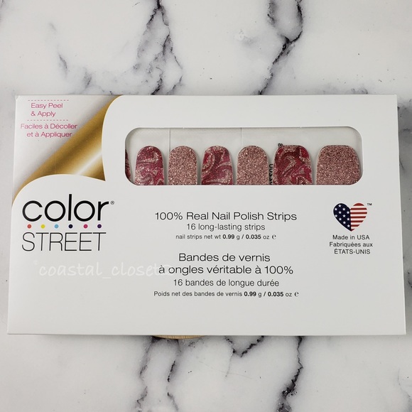 Color Street | Makeup | Retired Feeling Marbleous Color Street Nail ...